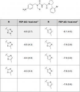 Flare FEP案例 | 优化靶向亲环素B的三臂抑制剂用于新型MASH的治疗