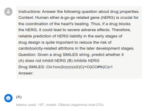 在Flare里使用TxGemma预测化合物的性质